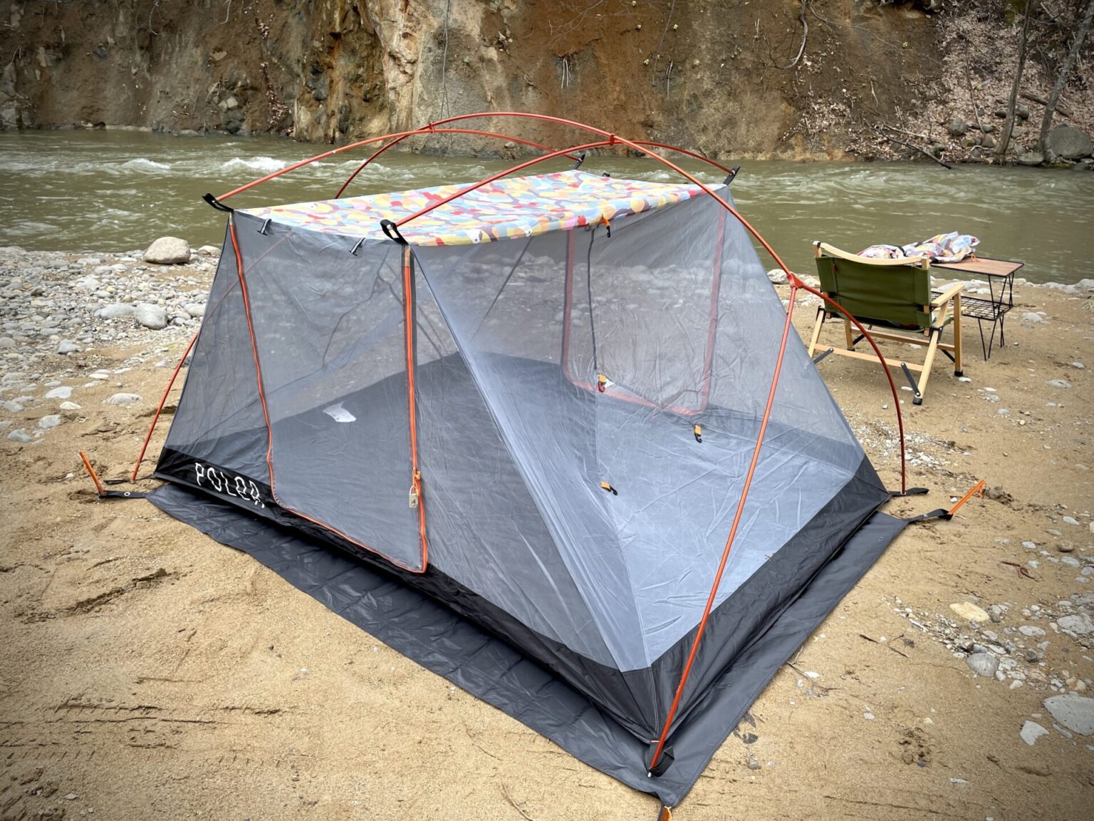 【徹底レビュー】POLeR(ポーラー)のTWO MAN TENT（ツーマンテント）が個性的【初心者や被りたくない人におすすめ】